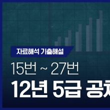 5급PSAT 자료해석 기출해설 : 조훈 PSAT 자료해석 『무한연습』 : 네이버 프리미엄 콘텐츠